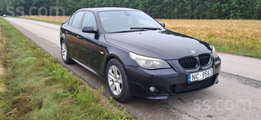 Zils BMW 525 2009 Tukums, ar dzinēja tilpumu 3.00 L un nobraukumu 261 tūkst. km par 6200 €, foto 7 vietnē AUTOMOTO.COM.LV
