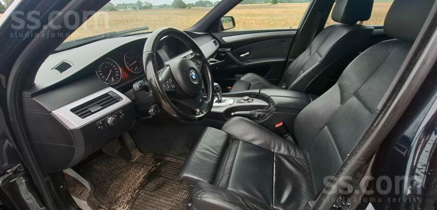 Zils BMW 525 2009 Tukums, ar dzinēja tilpumu 3.00 L un nobraukumu 261 tūkst. km par 6200 €, foto 14 vietnē AUTOMOTO.COM.LV