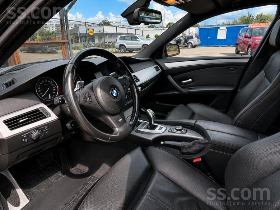 Zils BMW 525 2009 Rīga, ar dzinēja tilpumu 3.00 L un nobraukumu 322 tūkst. km par 9800 €, foto 12 vietnē AUTOMOTO.COM.LV