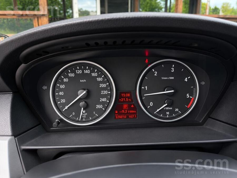 Zils BMW 525 2009 Rīga, ar dzinēja tilpumu 3.00 L un nobraukumu 322 tūkst. km par 9800 €, foto 23 vietnē AUTOMOTO.COM.LV