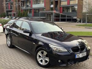 Zils BMW 525 2009 Rīga, ar dzinēja tilpumu 3.00 L un nobraukumu 261 tūkst. km par 6690 €, foto  vietnē AUTOMOTO.COM.LV