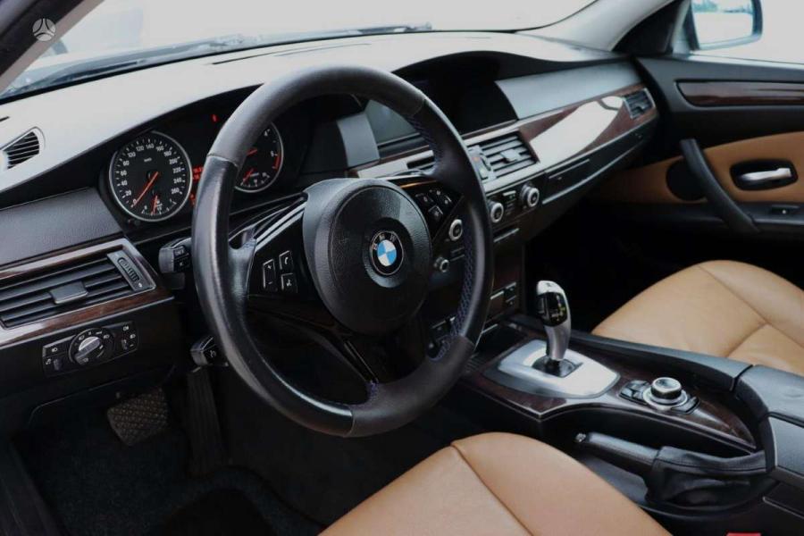 Zils BMW 525 2009 Klaipėda, ar dzinēja tilpumu 3.00 L un nobraukumu 411 tūkst. km par 6299 €, foto 17 vietnē AUTOMOTO.COM.LV