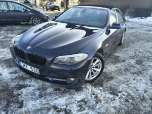 Blue BMW 525 2010 in Vilnius, with an engine capacity of 3.00 L and mileage of 328 thousand km for 7100 €, photo 2 on AUTOMOTO.COM.LV