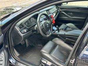 Blue BMW 525 2010 in Riga, with an engine capacity of 3.00 L and mileage of 0 thousand km for 10490 €, photo 7 on AUTOMOTO.COM.LV