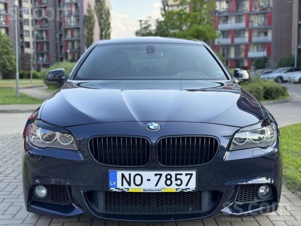 Blue BMW 525 2010 in Riga, with an engine capacity of 3.00 L and mileage of 312 thousand km for 9990 €, photo 3 on AUTOMOTO.COM.LV