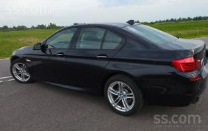 Blue BMW 525 2011 in Bauska, with an engine capacity of 2.00 L and mileage of 321 thousand km for 9800 €, photo 3 on AUTOMOTO.COM.LV
