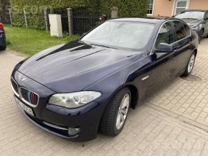 Blue BMW 525 2011 in Riga, with an engine capacity of 3.00 L and mileage of 340 thousand km for 6850 €, photo 5 on AUTOMOTO.COM.LV