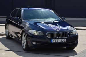 Синий БМВ 525 2011 в Шяуляй, объемом двигателя 2.99 л и пробегом 330 тыс. км за 7900 €, фото 12 на AUTOMOTO.COM.LV