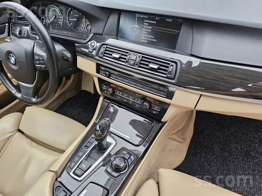 Zils BMW 525 2011 Viļņa, ar dzinēja tilpumu 2.00 L un nobraukumu 306 tūkst. km par 8600 €, foto 24 vietnē AUTOMOTO.COM.LV