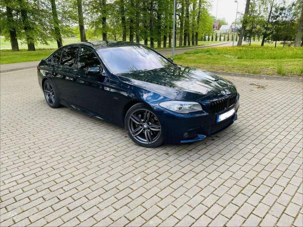 Blue BMW 525 2011 in Lazdijai, with an engine capacity of 2.00 L and mileage of 392 thousand km for 8000 €, photo 2 on AUTOMOTO.COM.LV
