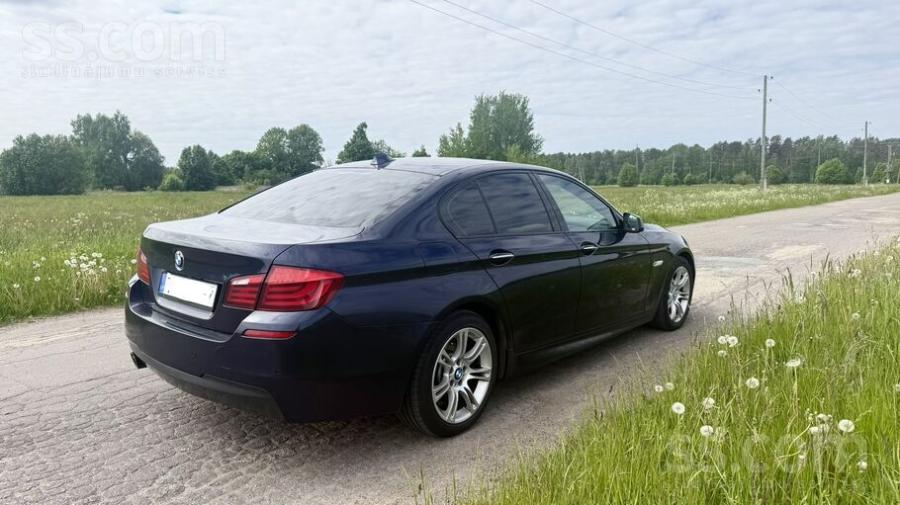 Zils BMW 525 2013 Rīga, ar dzinēja tilpumu 2.00 L un nobraukumu 270 tūkst. km par 11900 €, foto 5 vietnē AUTOMOTO.COM.LV