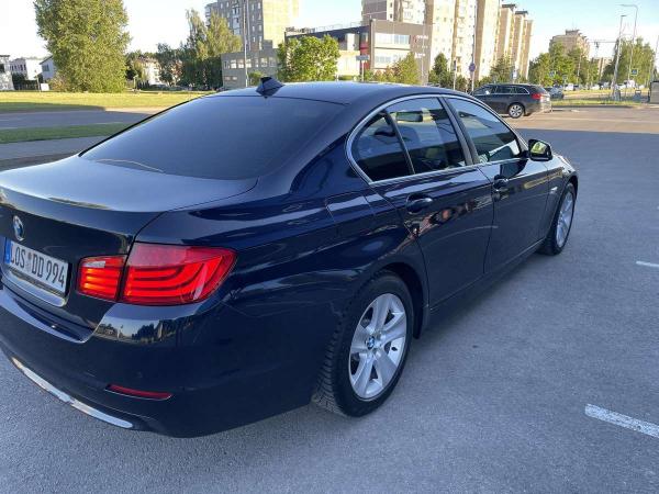 Синий БМВ 525 2013 в Каунас, объемом двигателя 2.00 л и пробегом 159 тыс. км за 10490 €, фото 7 на AUTOMOTO.COM.LV