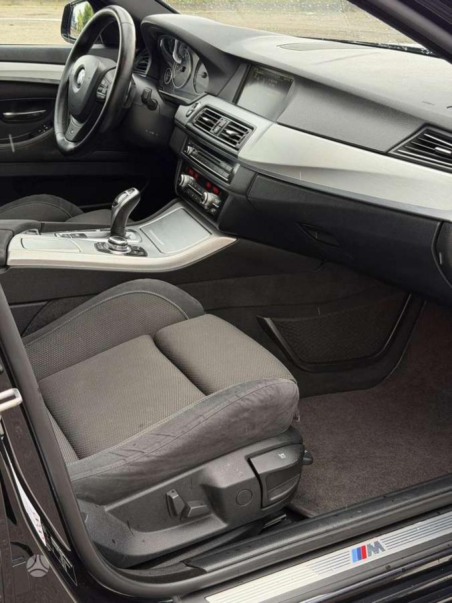 Blue BMW 525 2013 in Kedainiai, with an engine capacity of 2.00 L and mileage of 255 thousand km for 9500 €, photo 24 on AUTOMOTO.COM.LV