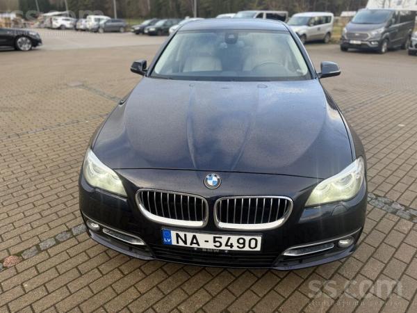 Blue BMW 525 2017 in Riga, with an engine capacity of 2.00 L and mileage of 275 thousand km for 15500 €, photo 2 on AUTOMOTO.COM.LV