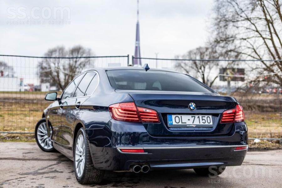 Zils BMW 525 2017 Rīga, ar dzinēja tilpumu 2.00 L un nobraukumu 277 tūkst. km par 13990 €, foto 7 vietnē AUTOMOTO.COM.LV