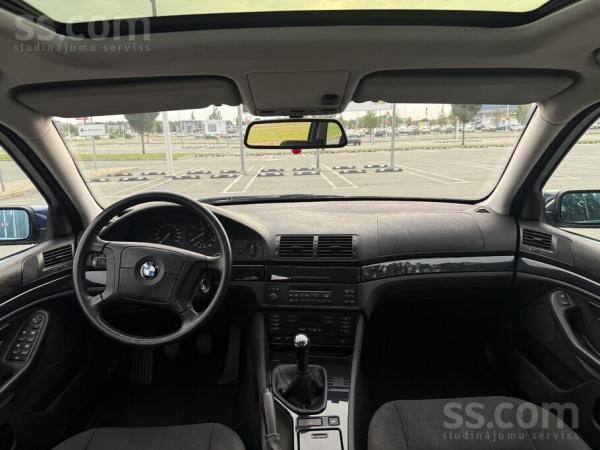 Blue BMW 525 2000 in Riga, with an engine capacity of 2.50 L and mileage of 194 thousand km for 4650 €, photo 6 on AUTOMOTO.COM.LV
