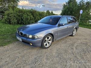 Blue BMW 525 2001 in Jekabpils, with an engine capacity of 2.50 L and mileage of 387 thousand km for 1700 €, photo  on AUTOMOTO.COM.LV