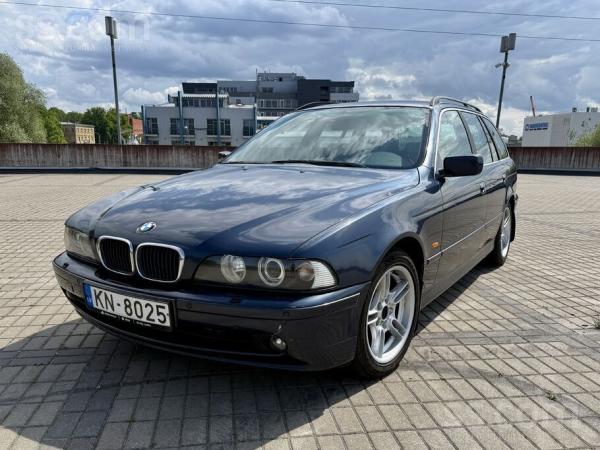 Синий БМВ 525 2002 в Рига, объемом двигателя 2.50 л и пробегом 210 тыс. км за 2500 €, фото 1 на AUTOMOTO.COM.LV