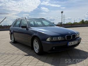 Blue BMW 525 2002 in Riga, with an engine capacity of 2.50 L and mileage of 210 thousand km for 2500 €, photo 3 on AUTOMOTO.COM.LV