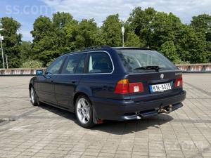 Blue BMW 525 2002 in Riga, with an engine capacity of 2.50 L and mileage of 210 thousand km for 2500 €, photo 6 on AUTOMOTO.COM.LV
