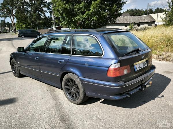 Blue BMW 525 2002 in Vilnius, with an engine capacity of 2.50 L and mileage of 389 thousand km for 3000 €, photo 6 on AUTOMOTO.COM.LV