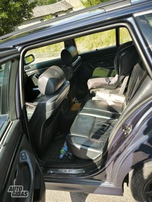 Blue BMW 525 2002 in Vilnius, with an engine capacity of 2.50 L and mileage of 389 thousand km for 3000 €, photo 12 on AUTOMOTO.COM.LV