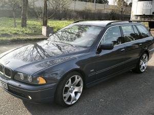Blue BMW 525 2002 in Vilnius, with an engine capacity of 2.50 L and mileage of 389 thousand km for 3000 €, photo 29 on AUTOMOTO.COM.LV