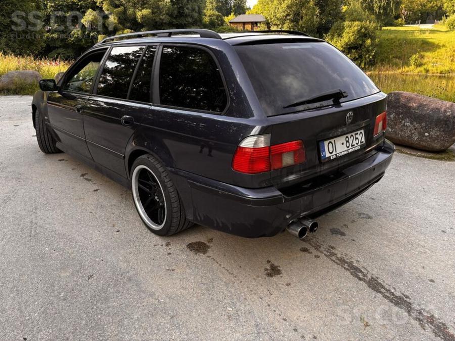 Blue BMW 525 2002 in Rezekne, with an engine capacity of 2.50 L and mileage of 400 thousand km for 1450 €, photo 5 on AUTOMOTO.COM.LV