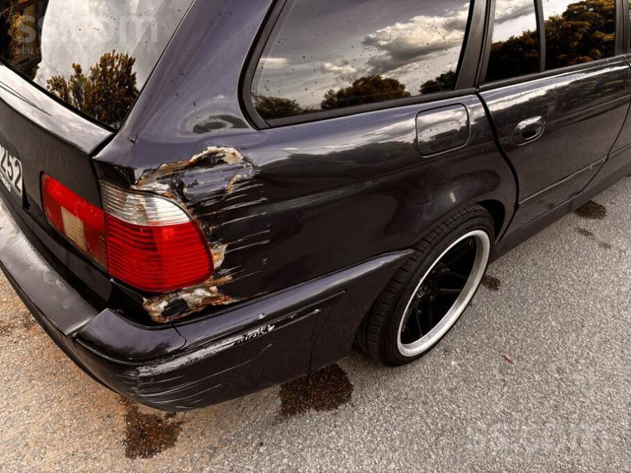 Blue BMW 525 2002 in Rezekne, with an engine capacity of 2.50 L and mileage of 400 thousand km for 1450 €, photo 6 on AUTOMOTO.COM.LV