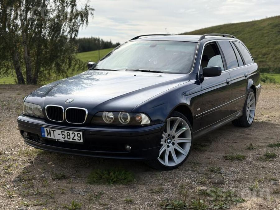 Blue BMW 525 2002 in Jekabpils, with an engine capacity of 2.50 L and mileage of 440 thousand km for 2049 €, photo 1 on AUTOMOTO.COM.LV