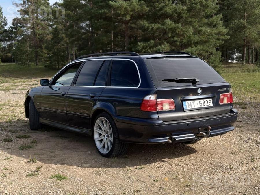 Blue BMW 525 2002 in Jekabpils, with an engine capacity of 2.50 L and mileage of 440 thousand km for 2049 €, photo 5 on AUTOMOTO.COM.LV
