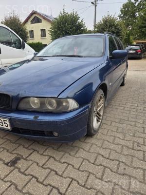 Синий БМВ 525 2002 в Рига, объемом двигателя 2.50 л и пробегом 375 тыс. км за 1400 €, фото 4 на AUTOMOTO.COM.LV