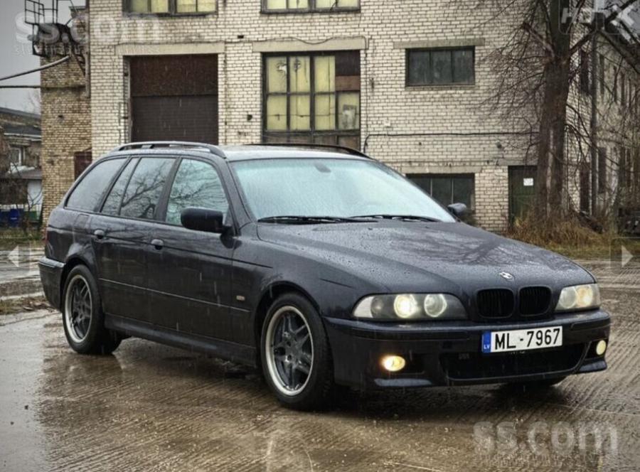 Синий БМВ 525 2003 в Талси, объемом двигателя 2.50 л и пробегом 420 тыс. км за 1700 €, фото 3 на AUTOMOTO.COM.LV