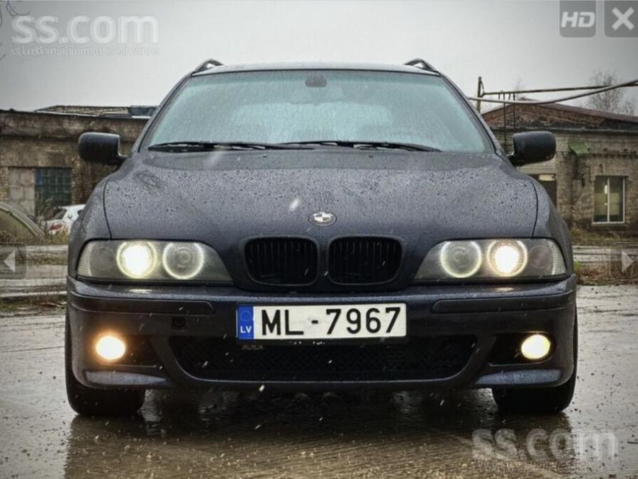 Синий БМВ 525 2003 в Талси, объемом двигателя 2.50 л и пробегом 420 тыс. км за 1700 €, фото 4 на AUTOMOTO.COM.LV