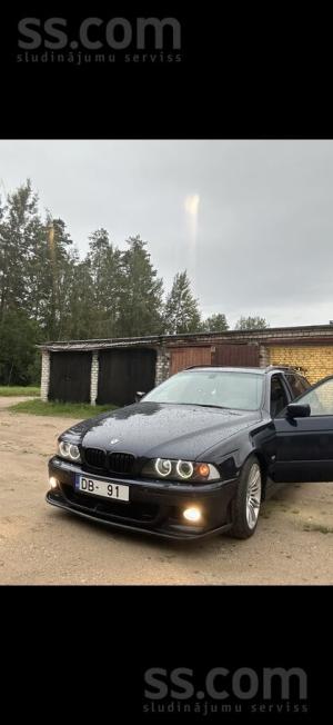 Blue BMW 525 2003 in Cesis, with an engine capacity of 2.50 L and mileage of 0 thousand km for 3550 €, photo 3 on AUTOMOTO.COM.LV