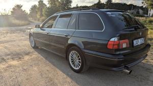 Blue BMW 525 2003 in Kaunas, with an engine capacity of 2.50 L and mileage of 351 thousand km for 1800 €, photo  on AUTOMOTO.COM.LV