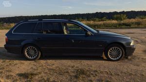 Blue BMW 525 2003 in Kaunas, with an engine capacity of 2.50 L and mileage of 351 thousand km for 1800 €, photo 4 on AUTOMOTO.COM.LV