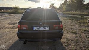 Blue BMW 525 2003 in Kaunas, with an engine capacity of 2.50 L and mileage of 351 thousand km for 1800 €, photo 7 on AUTOMOTO.COM.LV