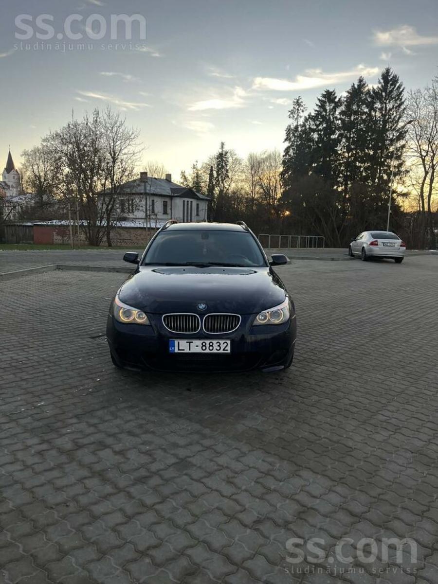 Blue BMW 525 2004 in Saldus, with an engine capacity of 2.50 L and mileage of 277 thousand km for 2250 €, photo 1 on AUTOMOTO.COM.LV