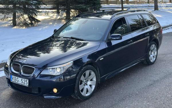 Blue BMW 525 2004 in Siauliai, with an engine capacity of 2.50 L and mileage of 312 thousand km for 3400 €, photo 1 on AUTOMOTO.COM.LV