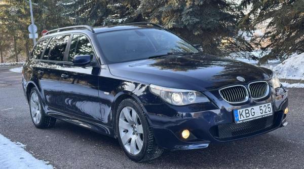 Blue BMW 525 2004 in Siauliai, with an engine capacity of 2.50 L and mileage of 312 thousand km for 3400 €, photo 4 on AUTOMOTO.COM.LV