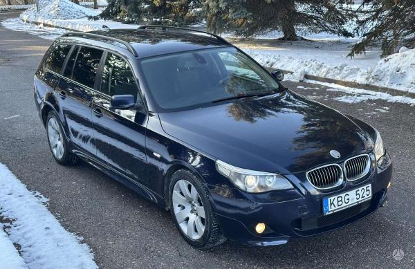 Blue BMW 525 2004 in Siauliai, with an engine capacity of 2.50 L and mileage of 312 thousand km for 3400 €, photo 6 on AUTOMOTO.COM.LV
