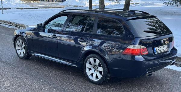 Blue BMW 525 2004 in Siauliai, with an engine capacity of 2.50 L and mileage of 312 thousand km for 3400 €, photo 8 on AUTOMOTO.COM.LV