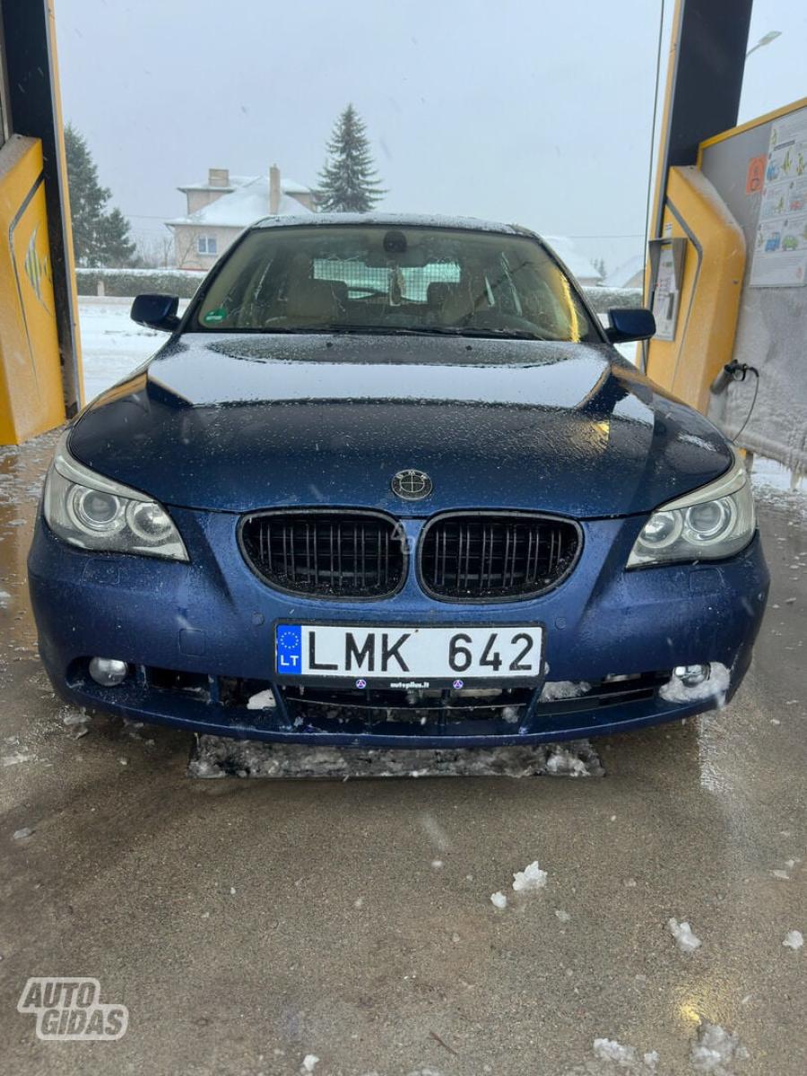 Zils BMW 525 2004 Viļņa, ar dzinēja tilpumu 2.50 L un nobraukumu 465 tūkst. km par 2300 €, foto 4 vietnē AUTOMOTO.COM.LV