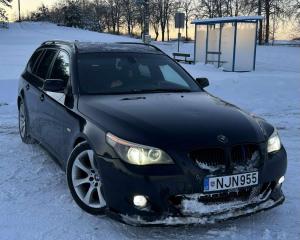 Zils BMW 525 2004 Širvintos, ar dzinēja tilpumu 3.00 L un nobraukumu 400 tūkst. km par 2950 €, foto  vietnē AUTOMOTO.COM.LV