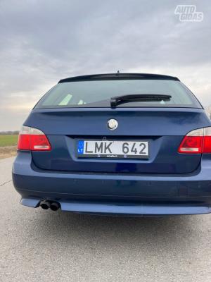 Blue BMW 525 2004 in Vilnius, with an engine capacity of 2.50 L and mileage of 466 thousand km for 1850 €, photo 3 on AUTOMOTO.COM.LV