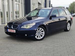 Blue BMW 525 2004 in Vilnius, with an engine capacity of 2.50 L and mileage of 345 thousand km for 2950 €, photo 3 on AUTOMOTO.COM.LV