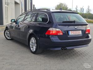 Blue BMW 525 2004 in Vilnius, with an engine capacity of 2.50 L and mileage of 345 thousand km for 2950 €, photo 5 on AUTOMOTO.COM.LV