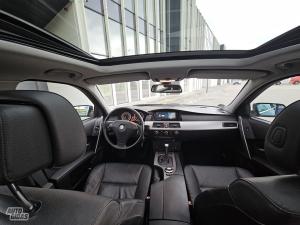 Blue BMW 525 2004 in Vilnius, with an engine capacity of 2.50 L and mileage of 345 thousand km for 2950 €, photo 7 on AUTOMOTO.COM.LV