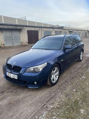 Синий БМВ 525 2004 в Кайшядорис, объемом двигателя 2.50 л и пробегом 323 тыс. км за 4499 €, фото  на AUTOMOTO.COM.LV